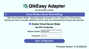 QikEasy | Virtual Sensor