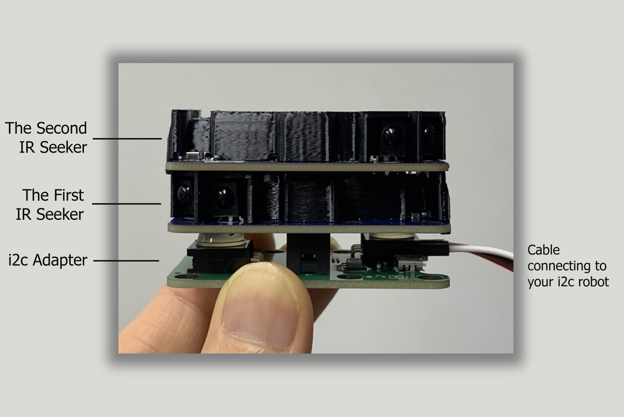 QikEasy | IR Seeker Usage with i2c Robots